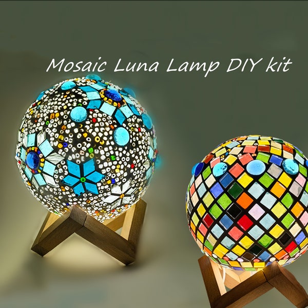 Mosaic Lamp - Etsy