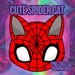 Cute Spider Cat PNG Digital Download | Funny Superhero Kitty Sticker ...