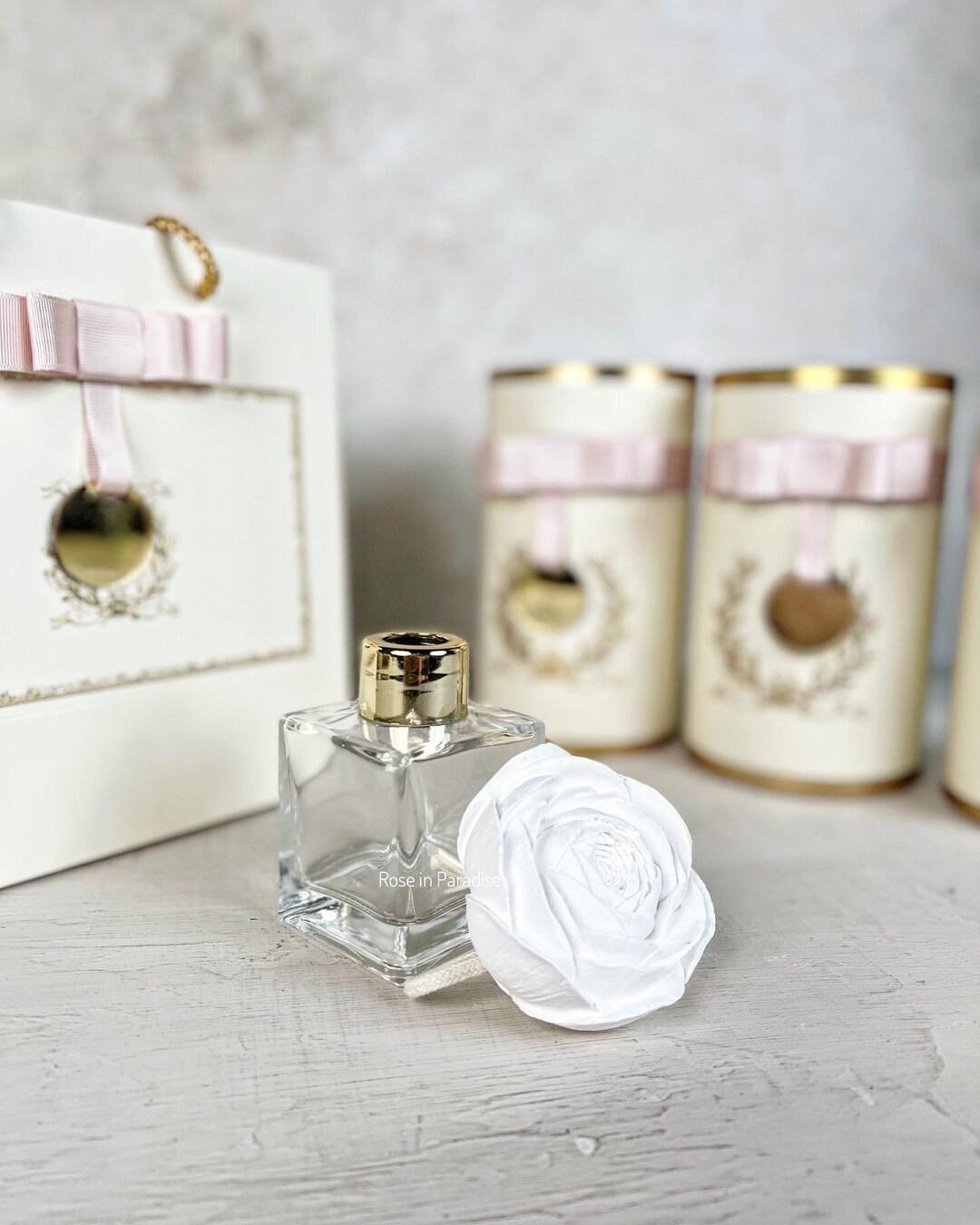 Diffuser With Flower Sticks 100cc for Wedding Reception, Baby Shower ...