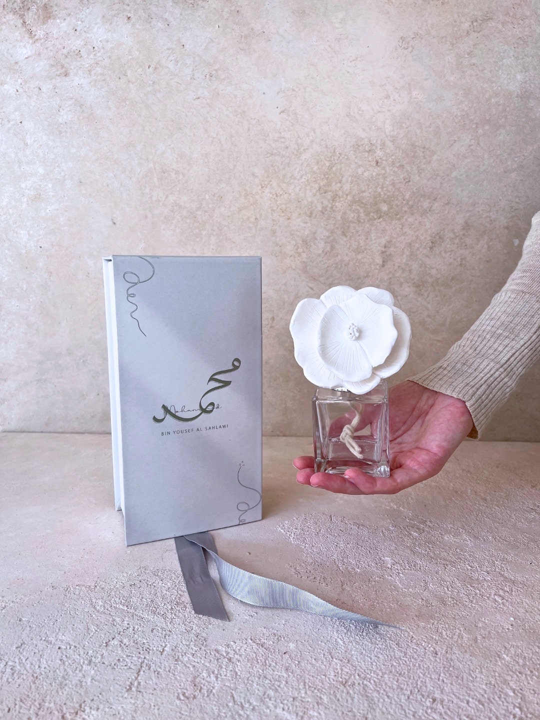 Diffuser 100cc With Flower Sticks in Personalized Design Box for ...