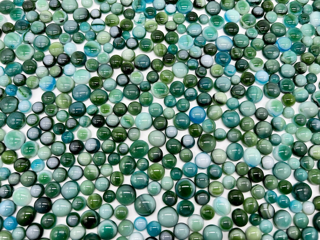 COE90 lagoon Dots for Fused Glass Art Projects aventurine Green ...