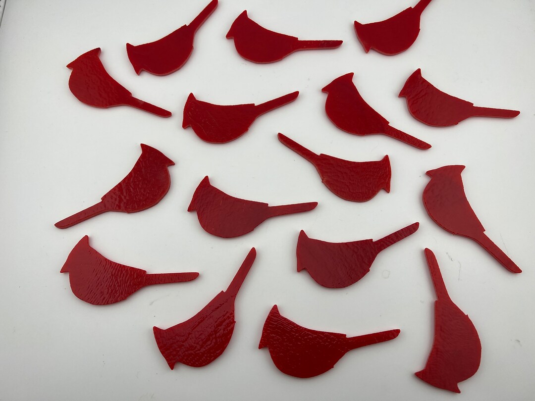 COE90 Waterjet Cut Medium Cardinal for Fused Glass Projects in Red Opal ...