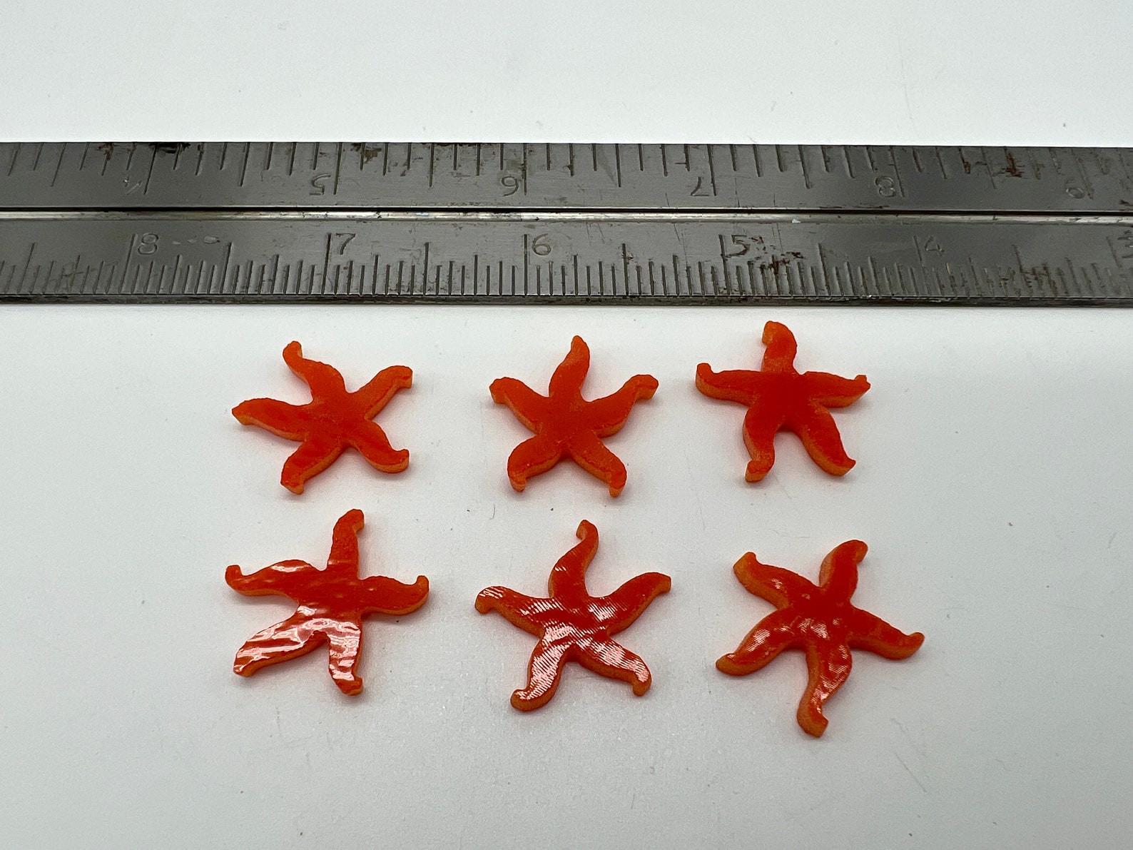 COE90 MINI 20mm Precut Starfish Cut on 3mm Fusible Art Glass. - Etsy