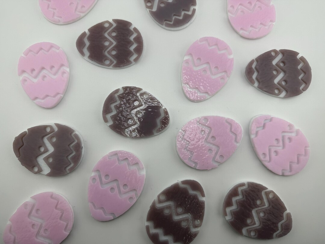 COE90 Advanved Fuser's Waterjet Cut Easter Egg 2 Color Set (includes ...