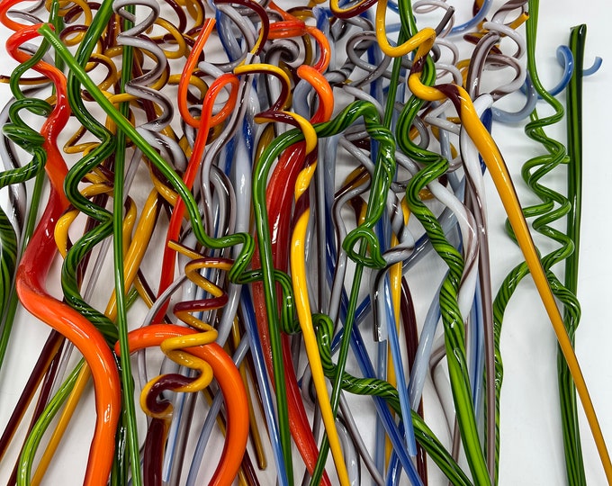 COE90 Twisted Rainbow Vitrigraph Mix! 3 Oz Package! - Etsy