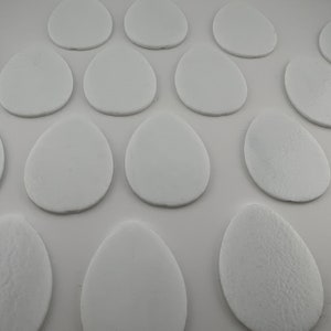 NEW ITEM COE 90 Waterjet Cut Easter Egg Base Set Cut on 3mm Fusible Art ...