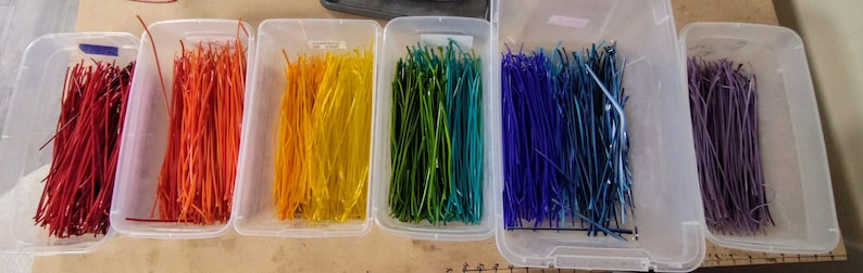 COE90 Rainbow Mystery Sticks Vitrigraph Pack! 3 Oz Package! - Etsy