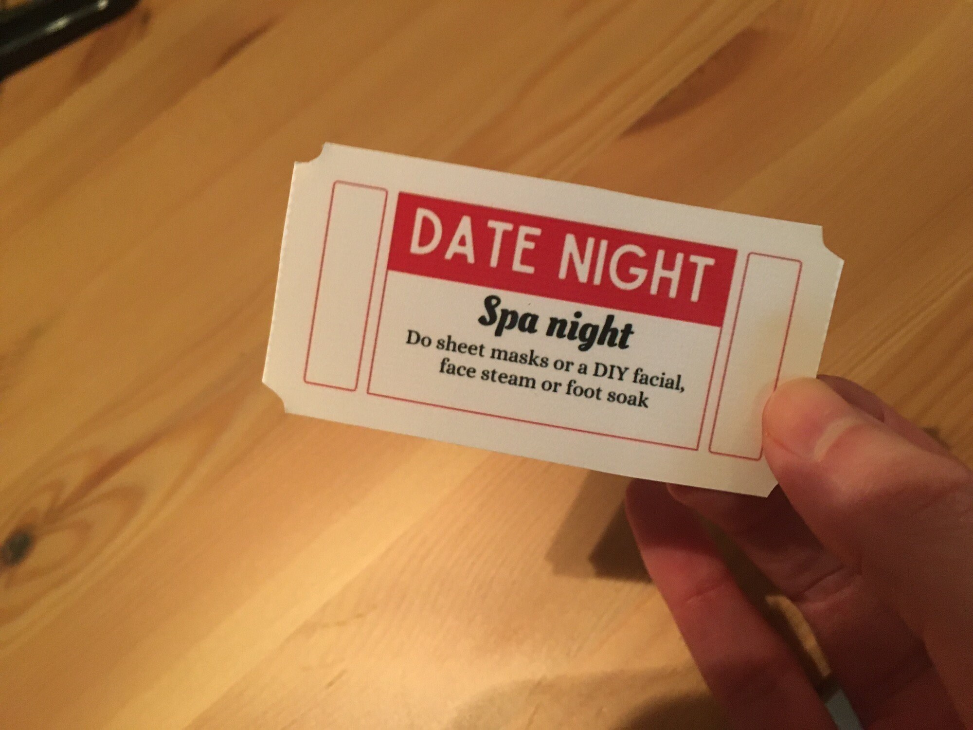 Printable Date Night Idea Coupons - Etsy