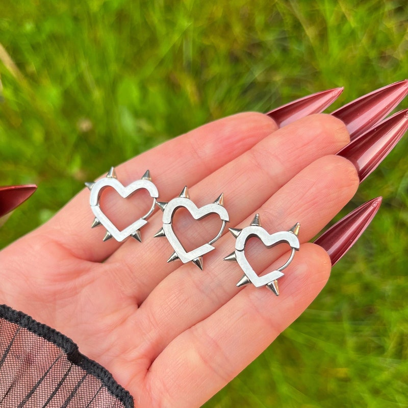 Grunge Earrings - Etsy