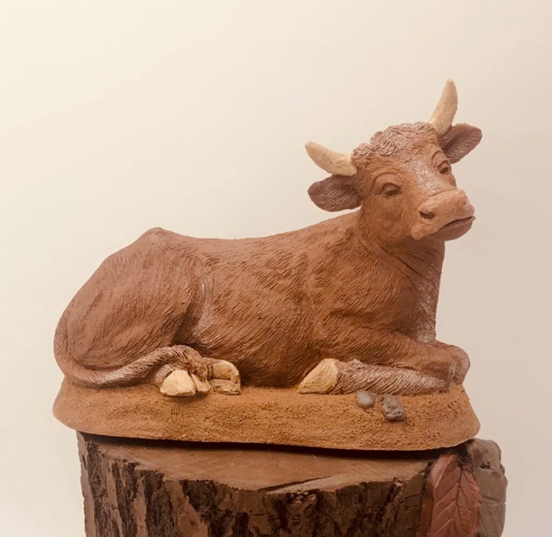Nativity Cow, by Tim Wolfe and Tom Clark, in Excellent Condition - Etsy