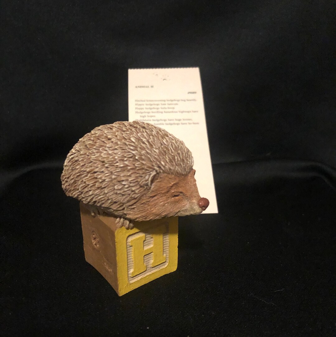 Animal H Hedgehog, by Tom Clark / Tim Wolfe - Etsy