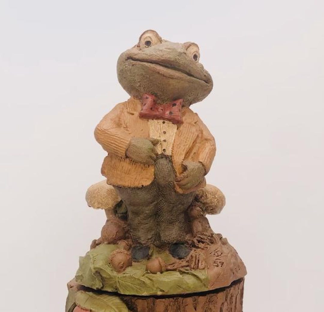 New Without Box - Toad - Wind in the Willows, by Tom Clark - Gnome - Etsy