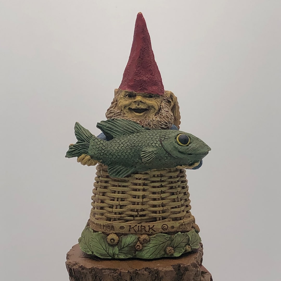 Kirk Gnome With Fish, by Tom Clark - Etsy