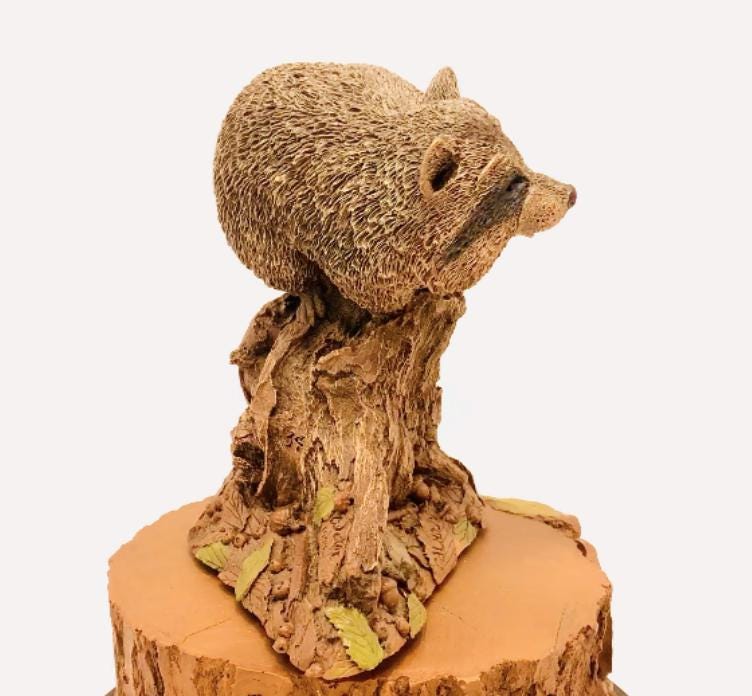 Calhoun, by Tim Wolfe, New, Never Sold or Displayed - Racoon - Etsy
