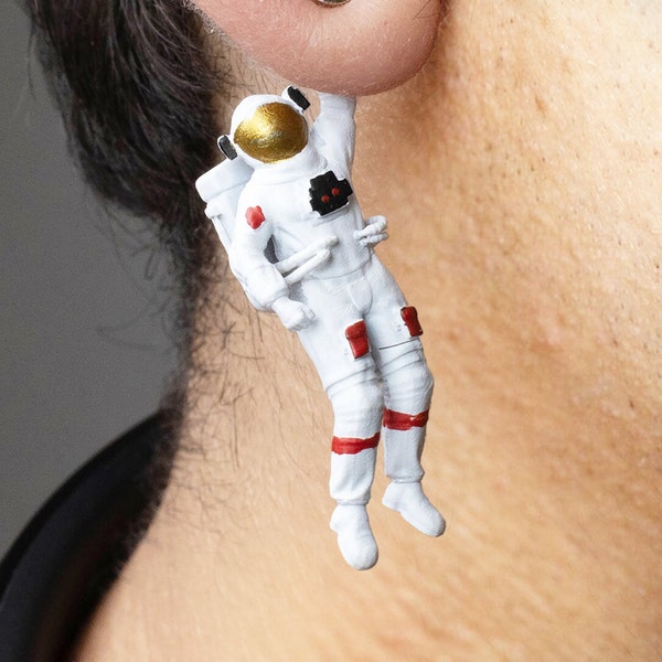 Space Earrings - Etsy