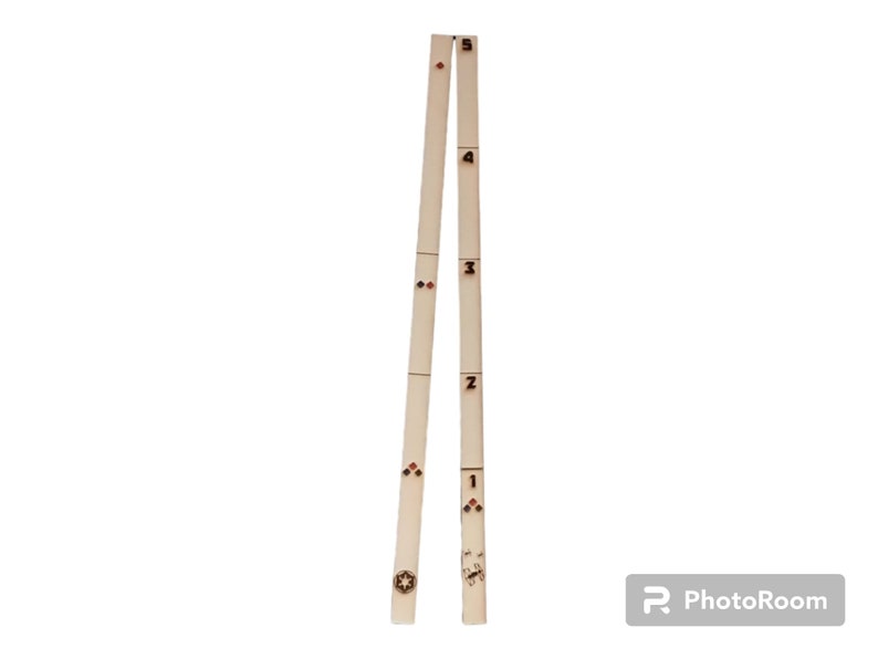 Star Wars Armada Range Ruler/ Distance Meter Hand Painted Wood ...