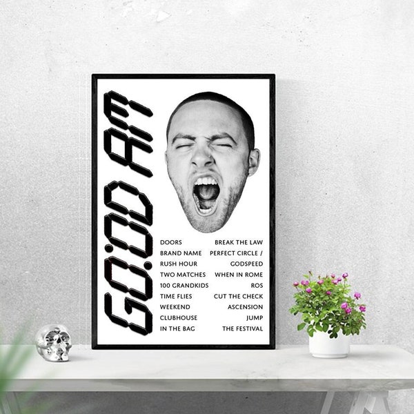 Mac Miller Poster - Etsy