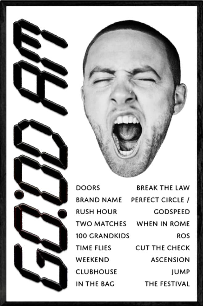 Mac Miller Good AM Poster - Etsy