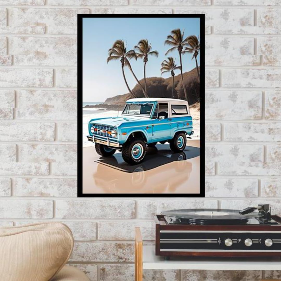 Ford Bronco Poster - Etsy