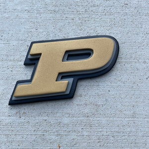 Purdue Logo Wall Decor, Custom College Logo, Gift for Purdue Fan, Rec ...