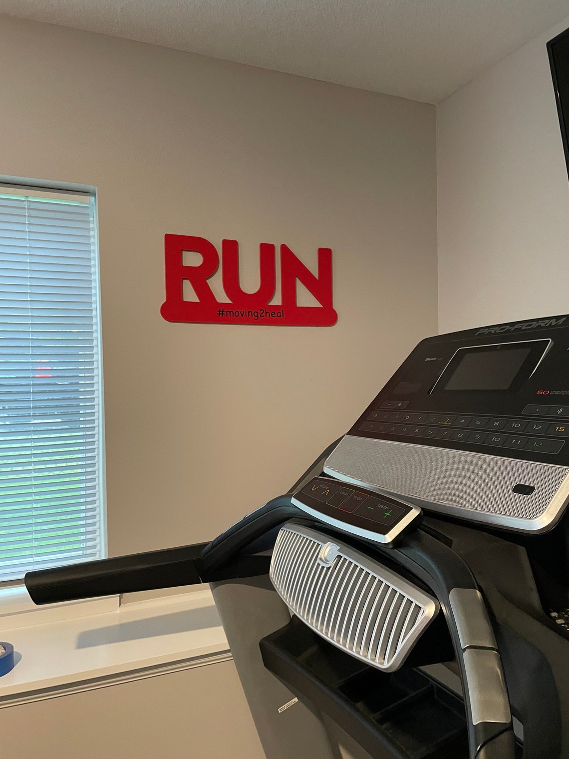 Home Gym Wall Decor Run Sign Gift for Runner Workout Room - Etsy