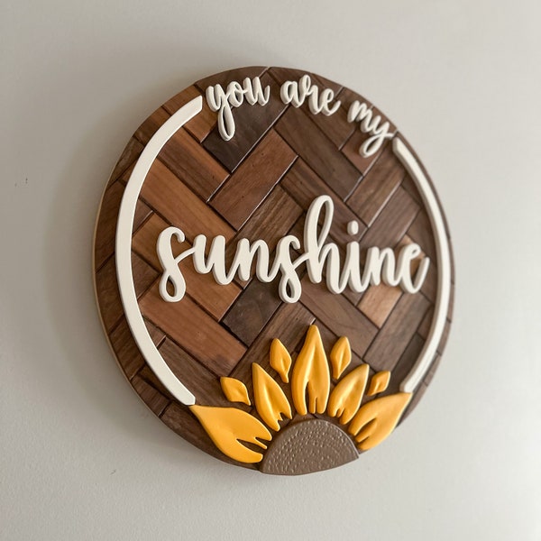 You Are My Sunshine Wood Sign - Etsy