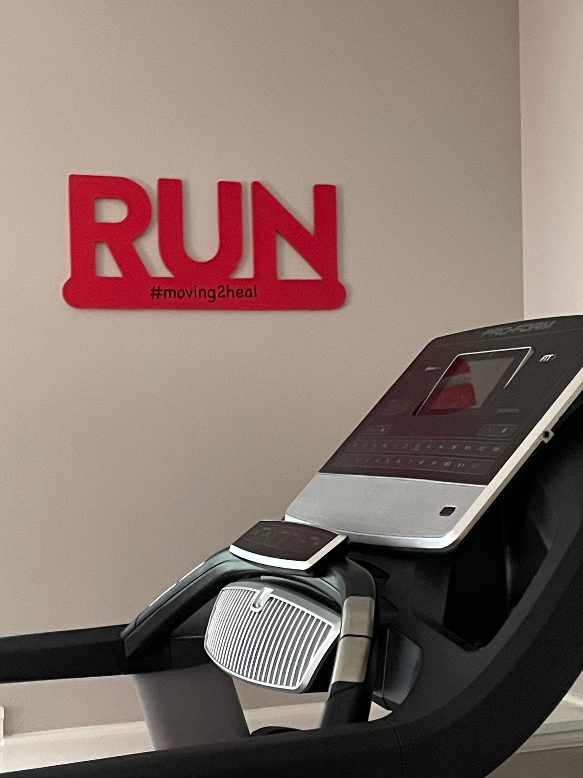 Home Gym Wall Decor Run Sign Gift for Runner Workout Room - Etsy