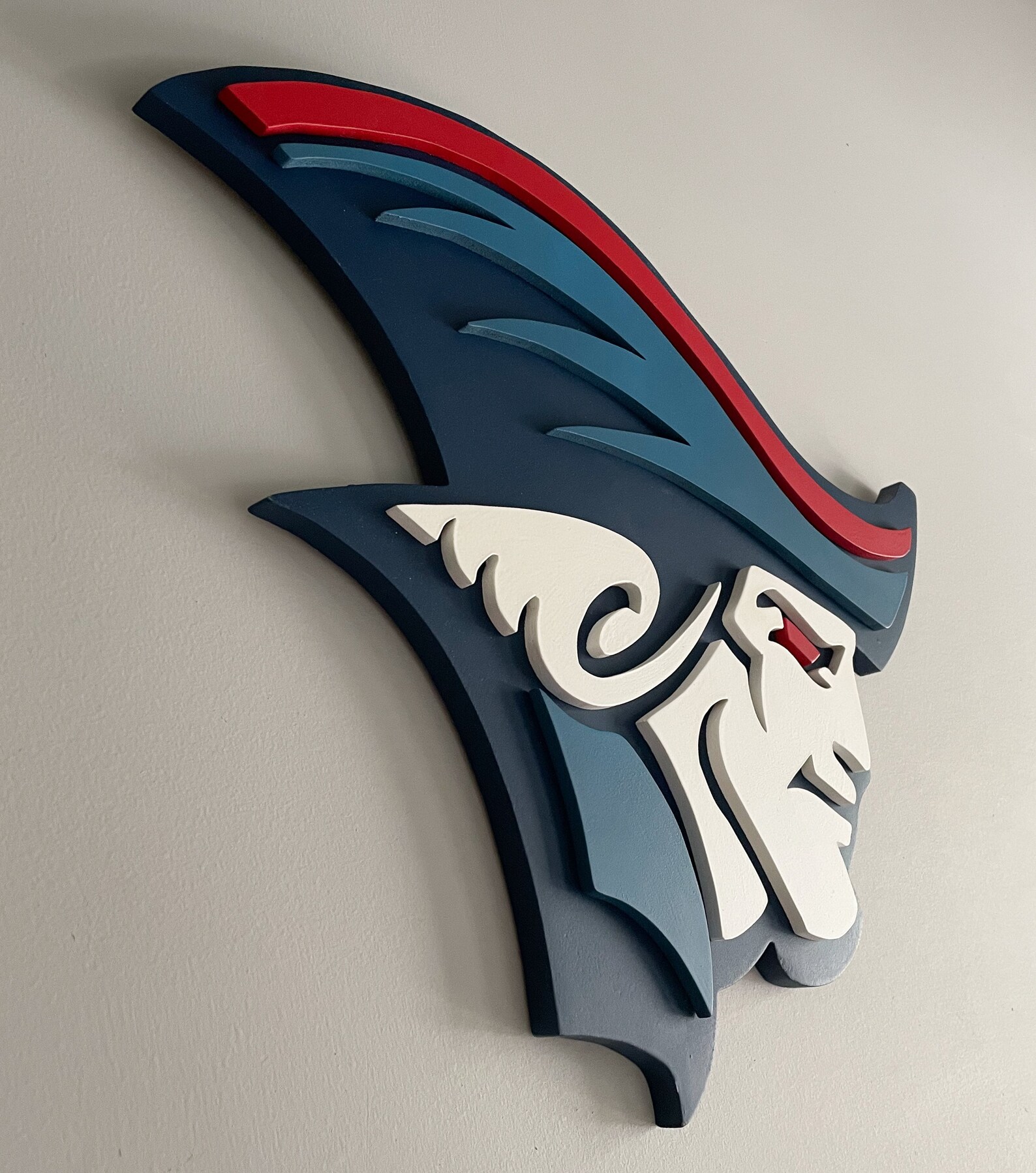 Custom Team Logo Wooden Sign Football Team Logo Sign High - Etsy