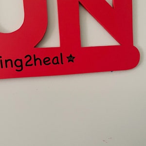 Home Gym Wall Decor Run Sign, Gift for Runner, Workout Room Decor - Etsy