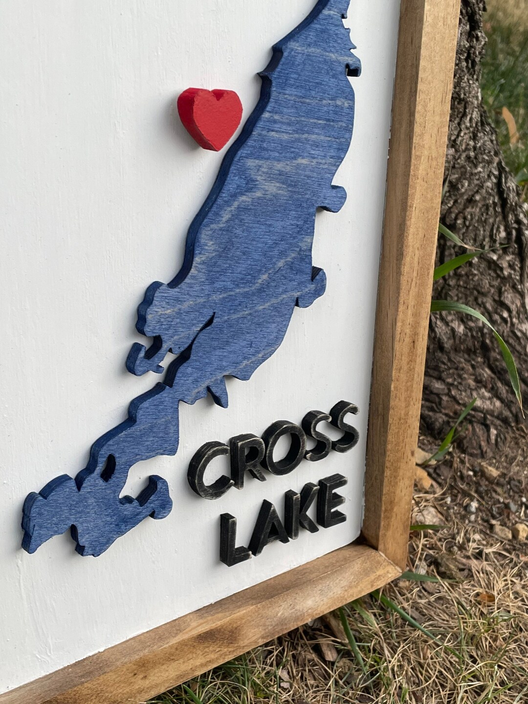 Custom Lake Art, 3D Wooden Lake Art, Cabin Decor, Minnesota Lakes ...