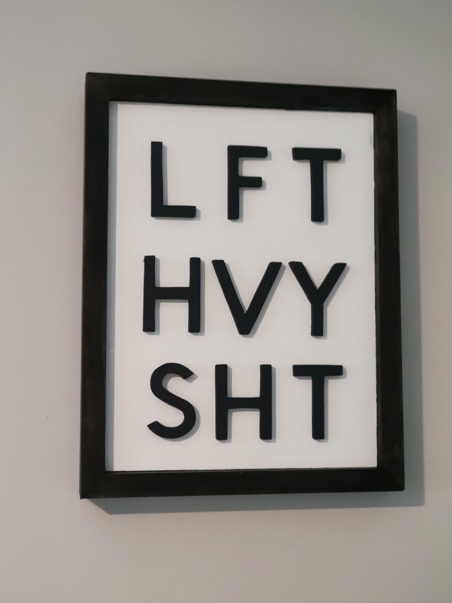Weight Lifting Wall Decor Lift Heavy Workout Room Decor - Etsy