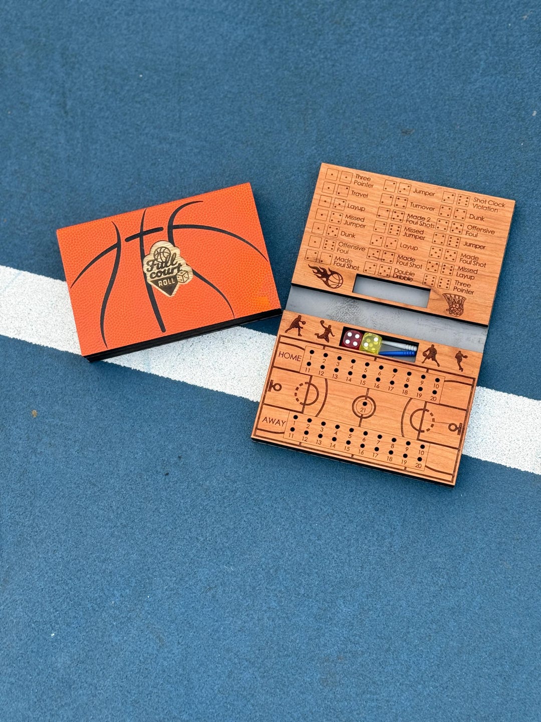 Travel Basketball Dice Game | Basketball Dice Simulation Game | Full ...