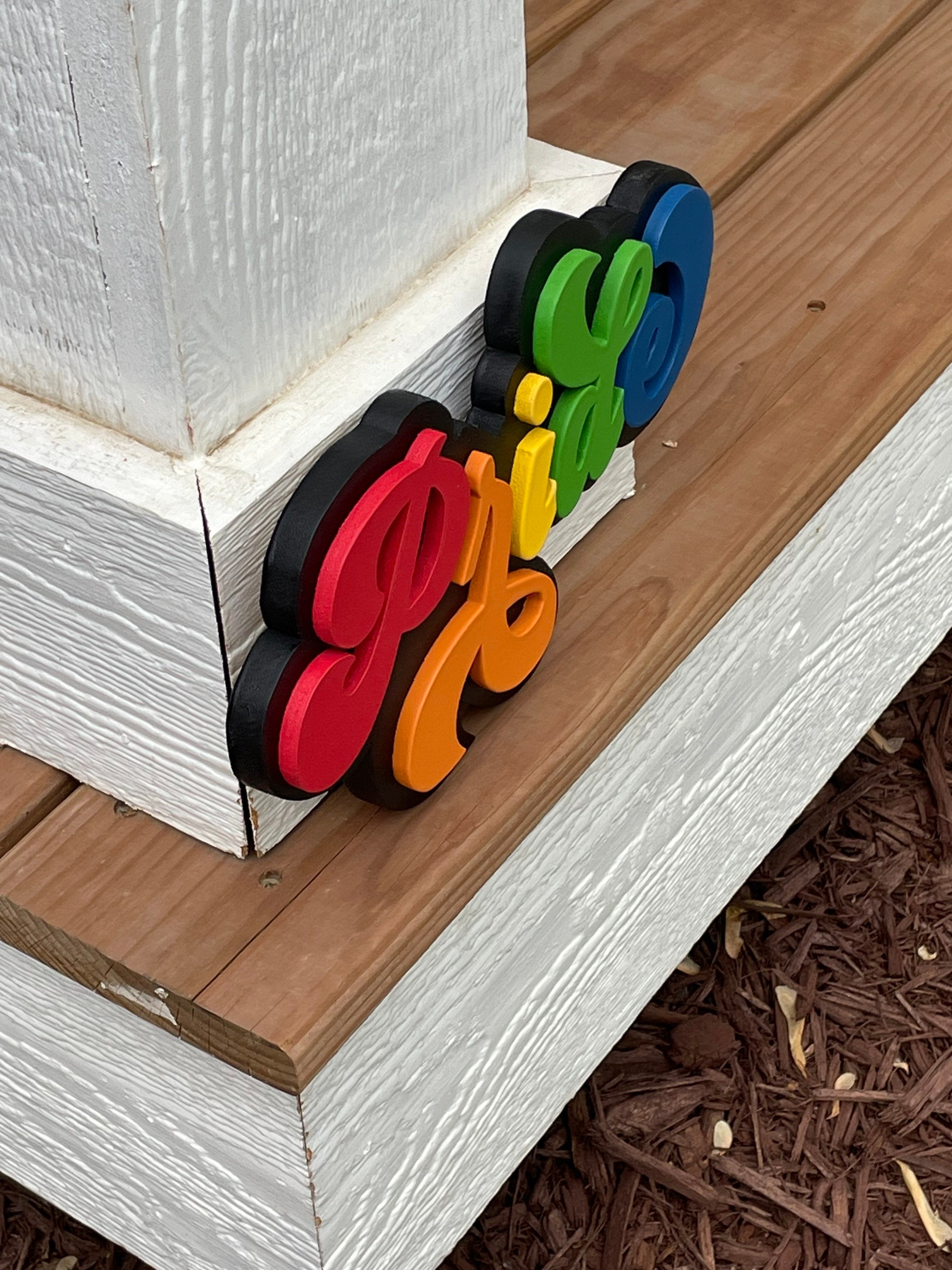 Pride Wall Decor Pride Decor 3D Wooden Pride Art Piece - Etsy