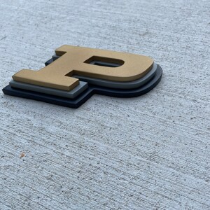Purdue Logo Wall Decor, Custom College Logo, Gift for Purdue Fan, Rec ...
