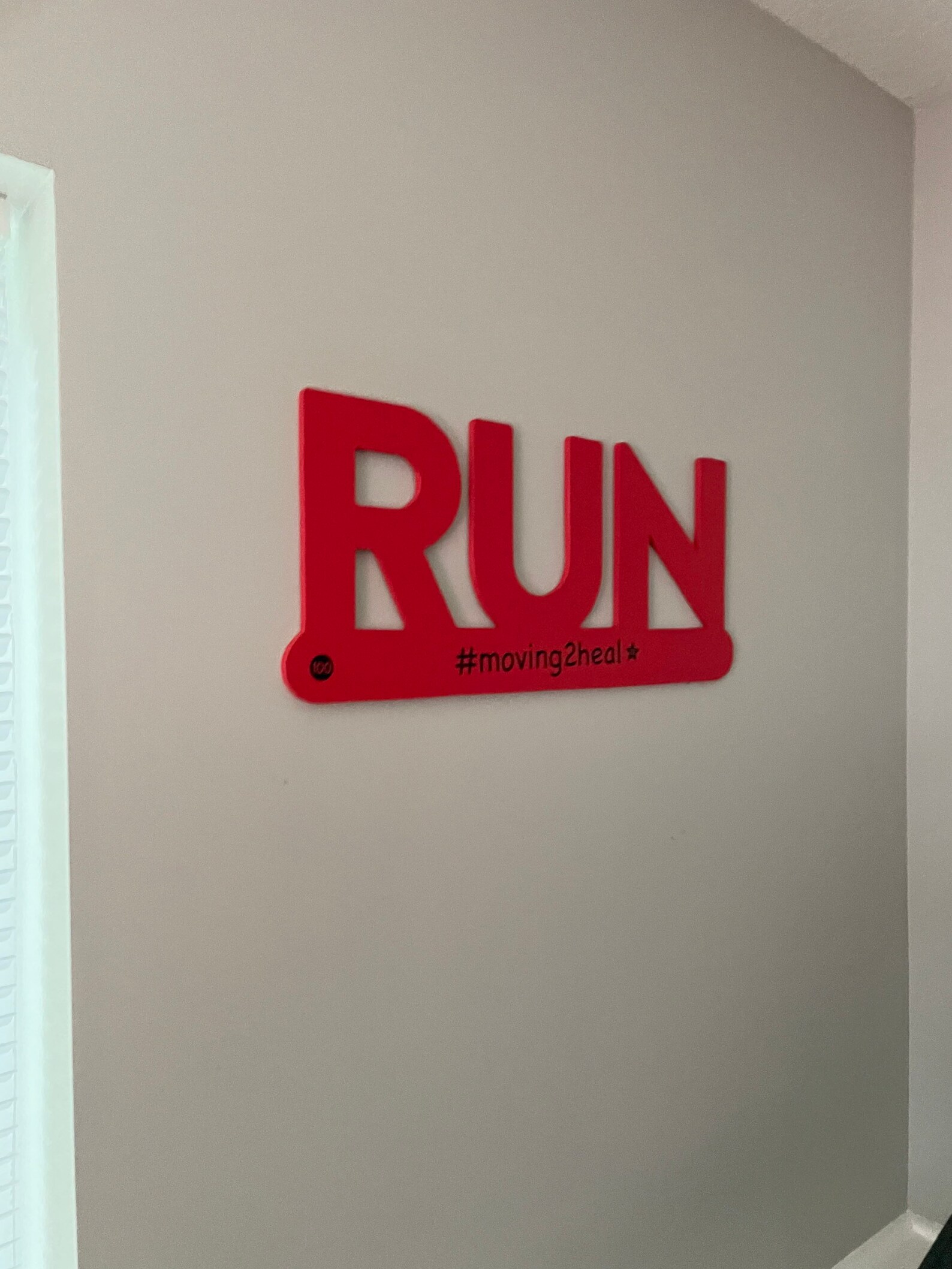Home Gym Wall Decor Run Sign Gift for Runner Workout Room - Etsy