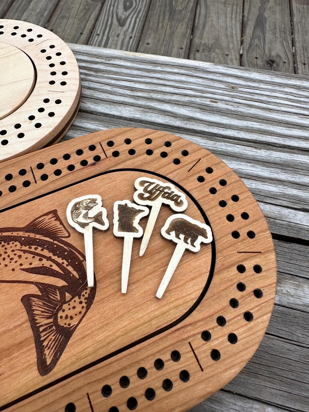 Custom Cribbage Pegs, State Cribbage Pegs, Nature Theme, Minnesota ...