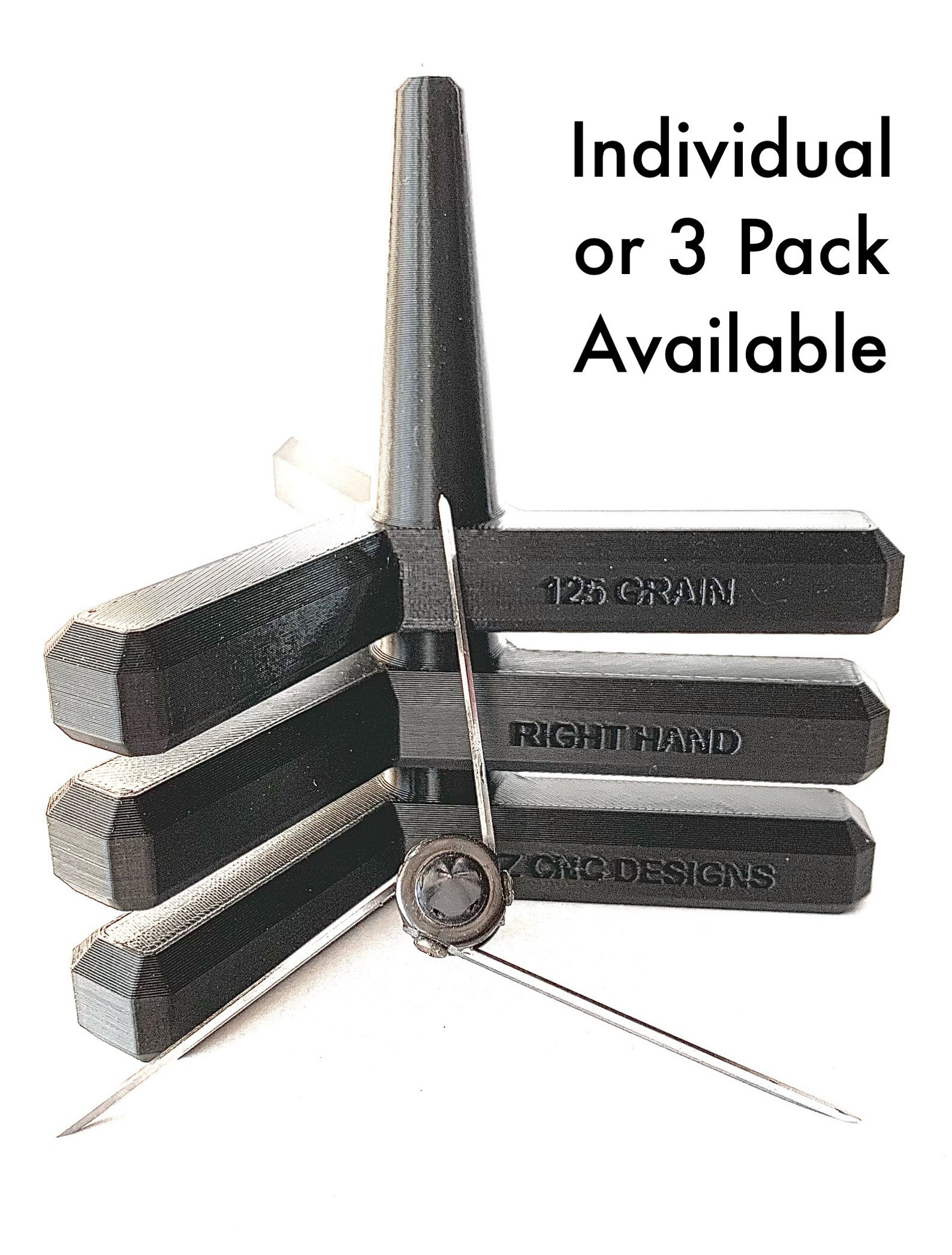 Magnus Bullhead, Quiver Adapter, 3 Pack, 125 Grain, Heavy Duty - Etsy