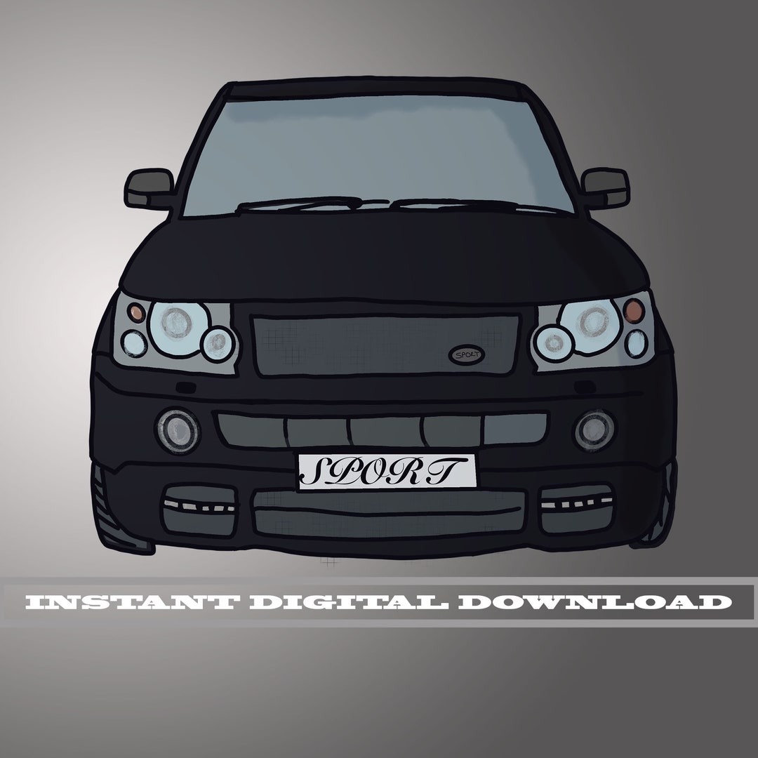 Range Rover Sport Png - Etsy