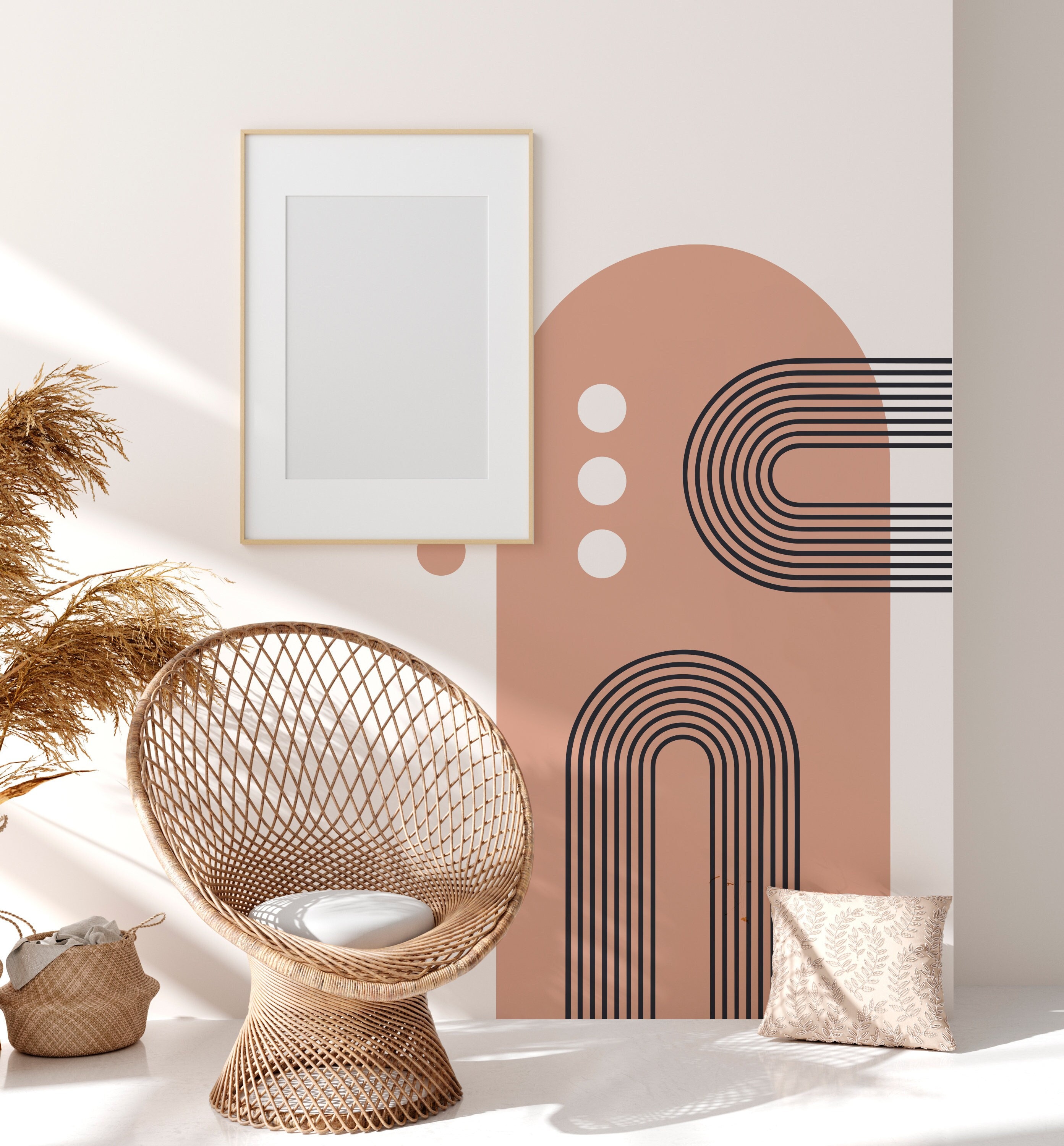 Abstract Wall Decal Living Room Vinyl Wall Decal Family Room - Etsy