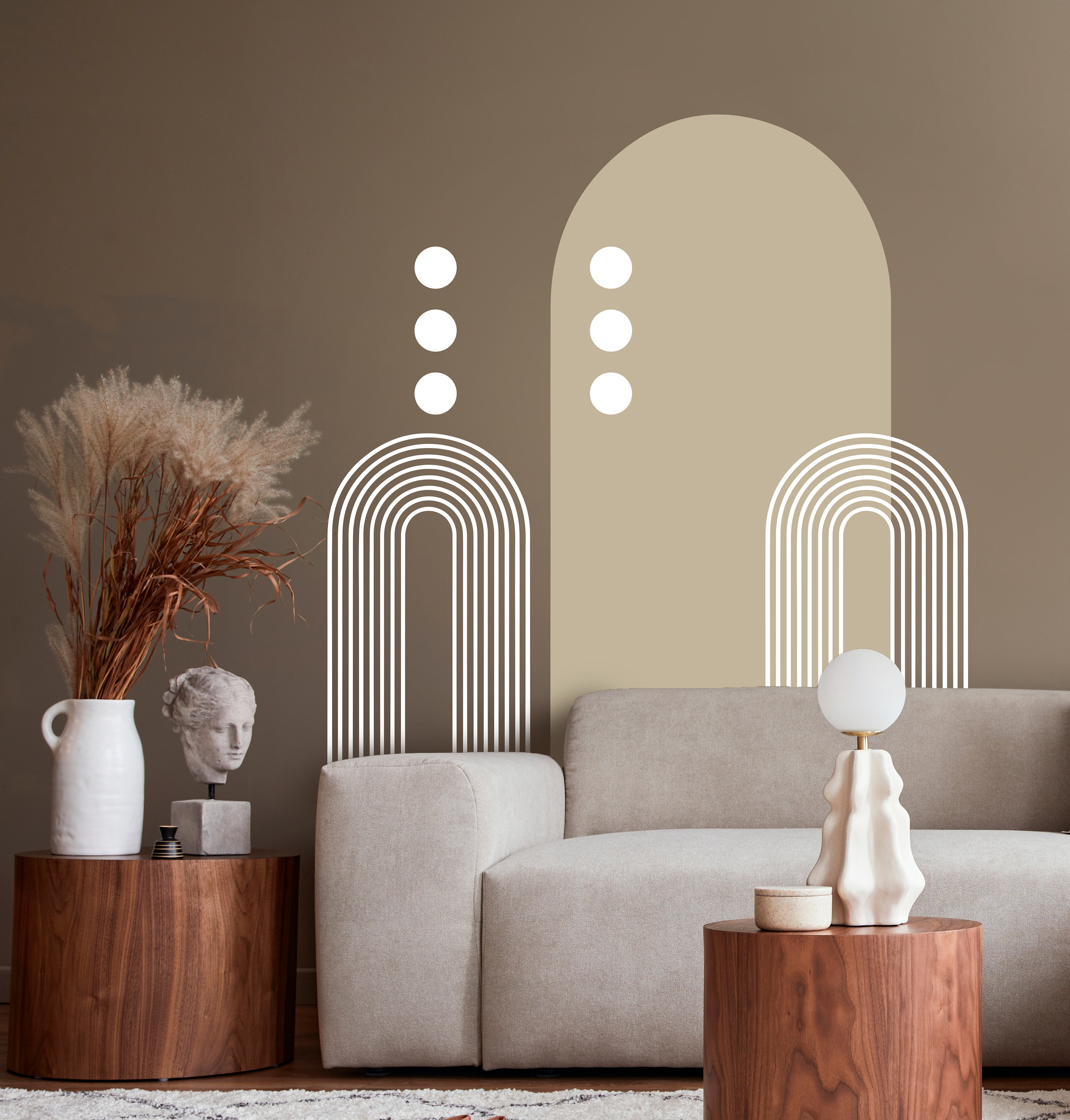 Abstract Wall Decal Living Room Vinyl Wall Decal Family Room - Etsy