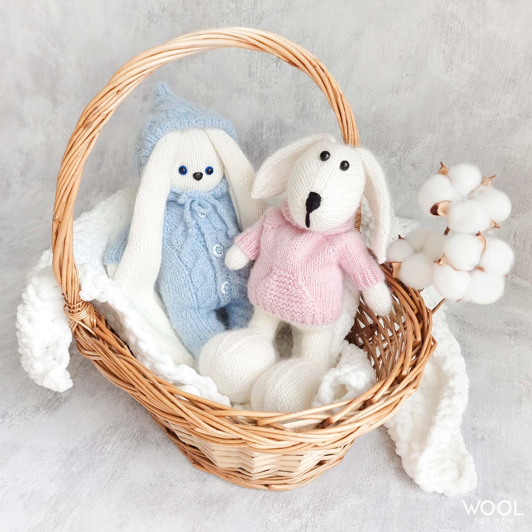 Bunny Toy Cuddle Toy Baby Cuddle Toy Keepsake Toy Baby Best Friend Toy ...