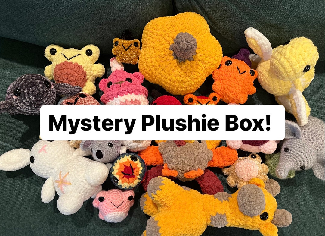 Mystery Plushie Box / Plushies / Crochet Plushies / Crochet / - Etsy UK