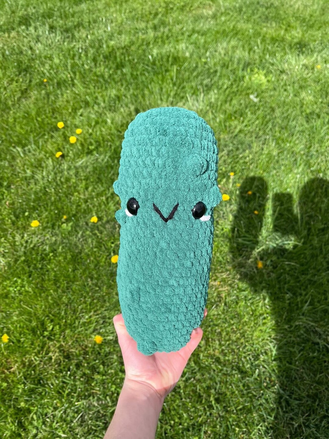 Crochet Emotional Support Pickle / Pickle / Crocheted / Pickle Lovers ...