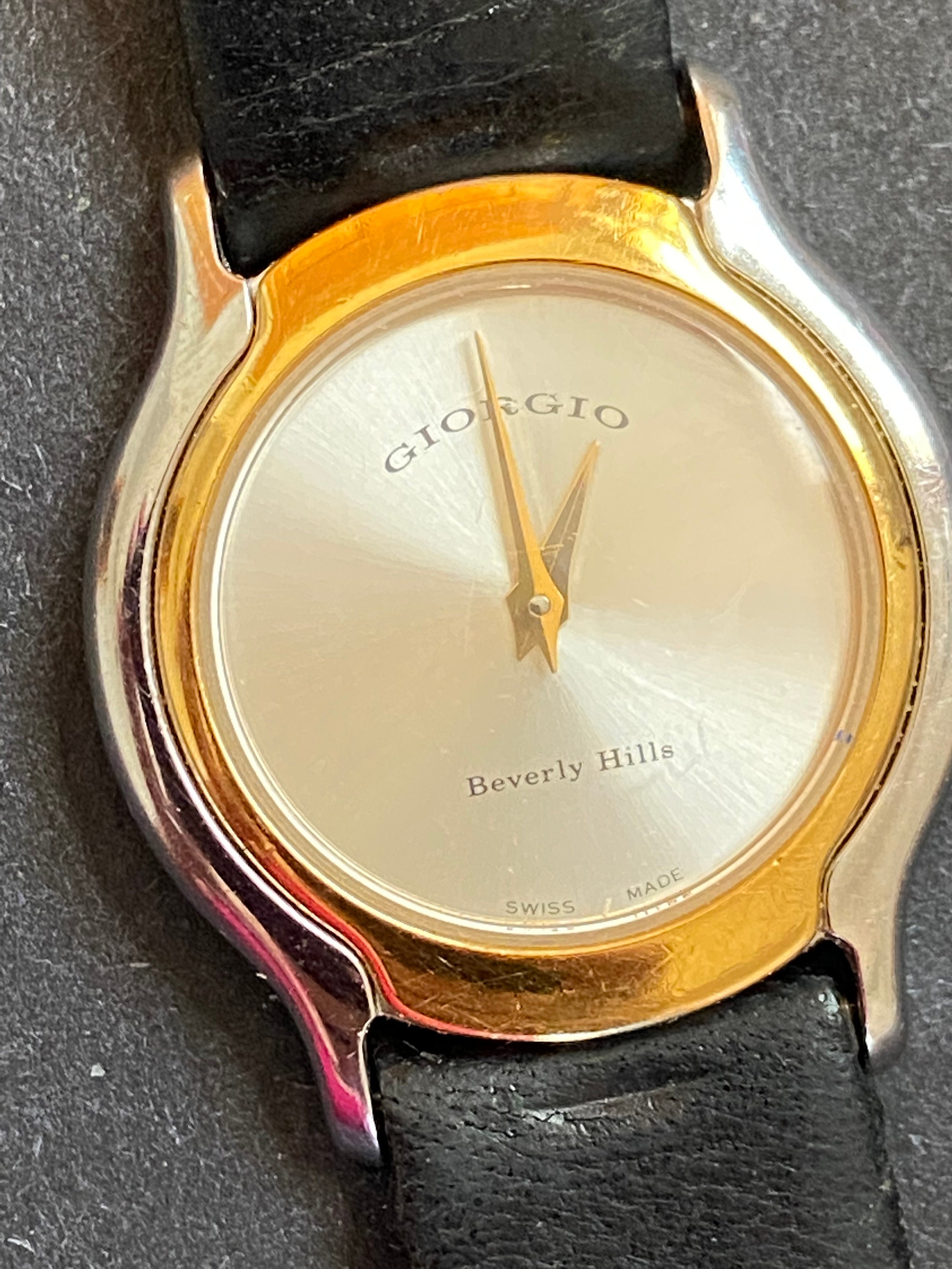 Vintage Giorgio of Beverly Hills Swiss Made Luxury Gold Plated and ...