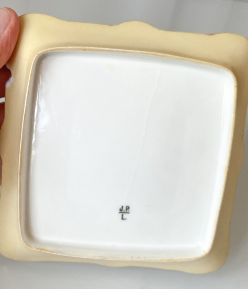 Antique Limoges JPL Jean Pouyat Hand Painted Bone Porcelain Tea Cup and ... Antique Limoges JPL Jean Pouyat Hand Painted Bone Porcelain Tea Cup and ...