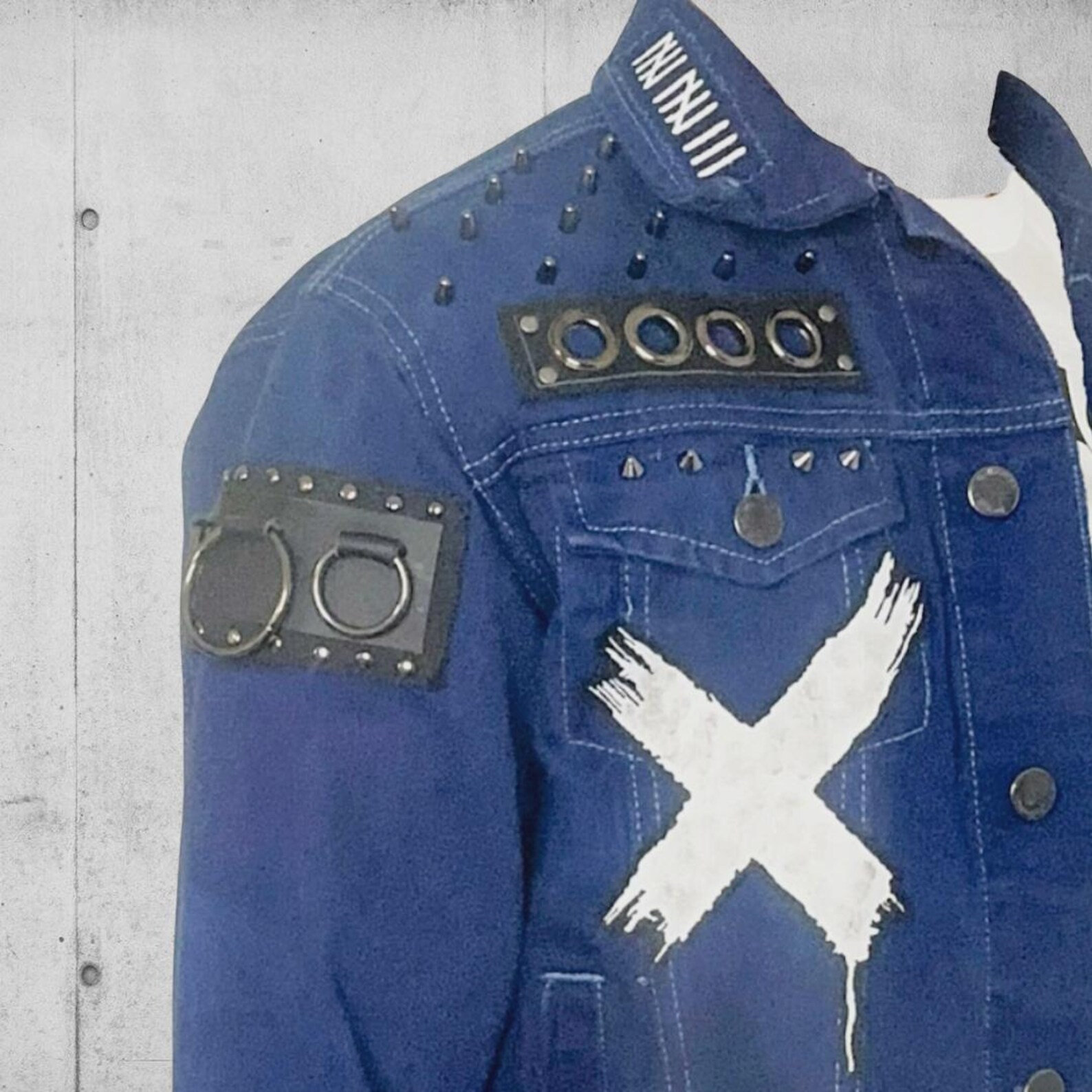 Royal Blue Punk Rock Battle Jacket (the Forsaken) - Etsy