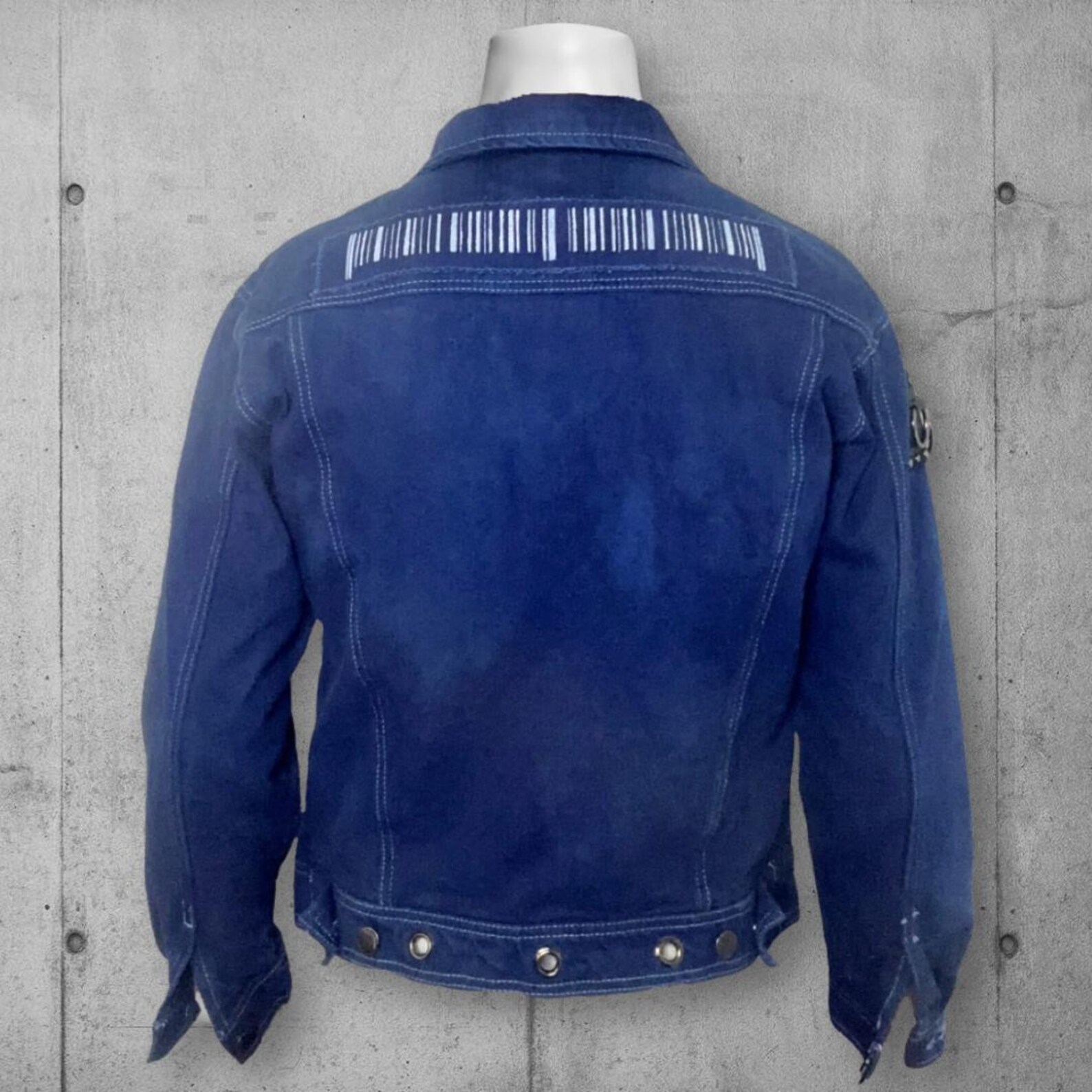 Royal Blue Punk Rock Battle Jacket (the Forsaken) - Etsy