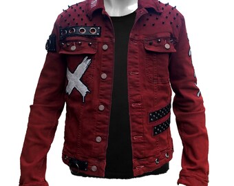 Punk Rock Jacket - Etsy