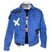 Royal Blue Punk Rock Battle Jacket the Forsaken - Etsy