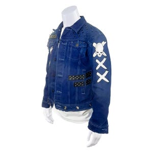 Royal Blue Punk Rock Battle Jacket (the Forsaken) - Etsy
